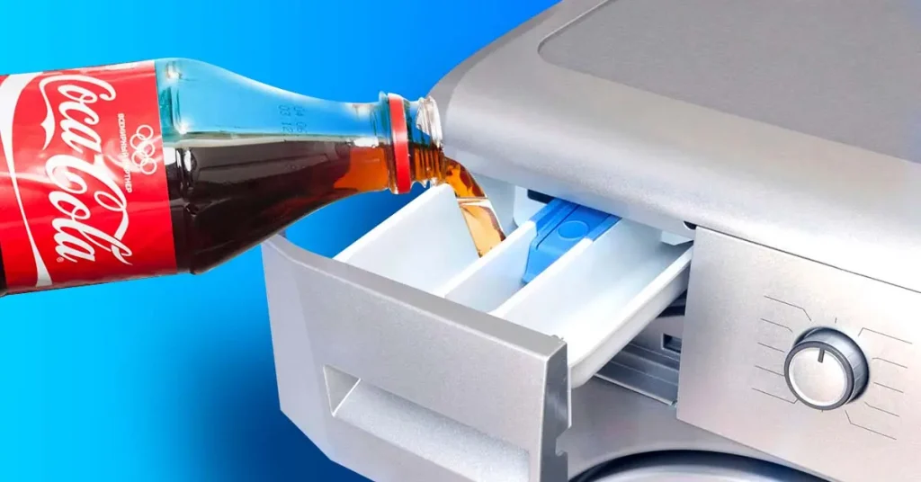 Vierte coca cola en la lavadora, te librarás de este problema para ...